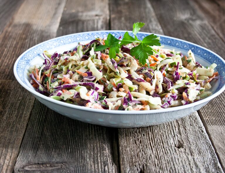 Coleslaw With Celery Seed Dressing