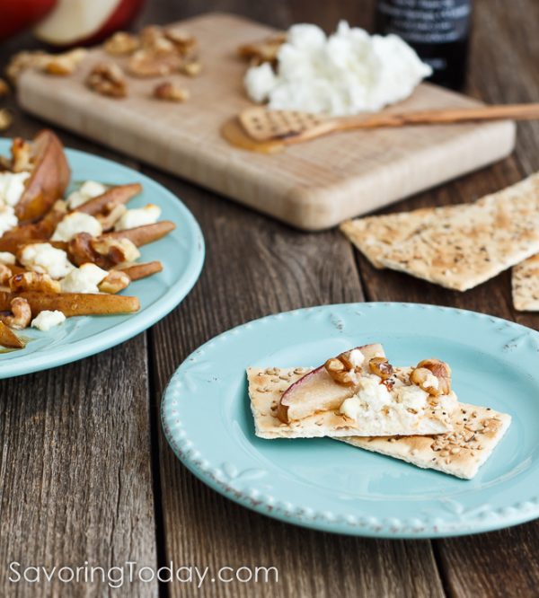 Pear & Goat Cheese Appetizer: Easy and Elegant