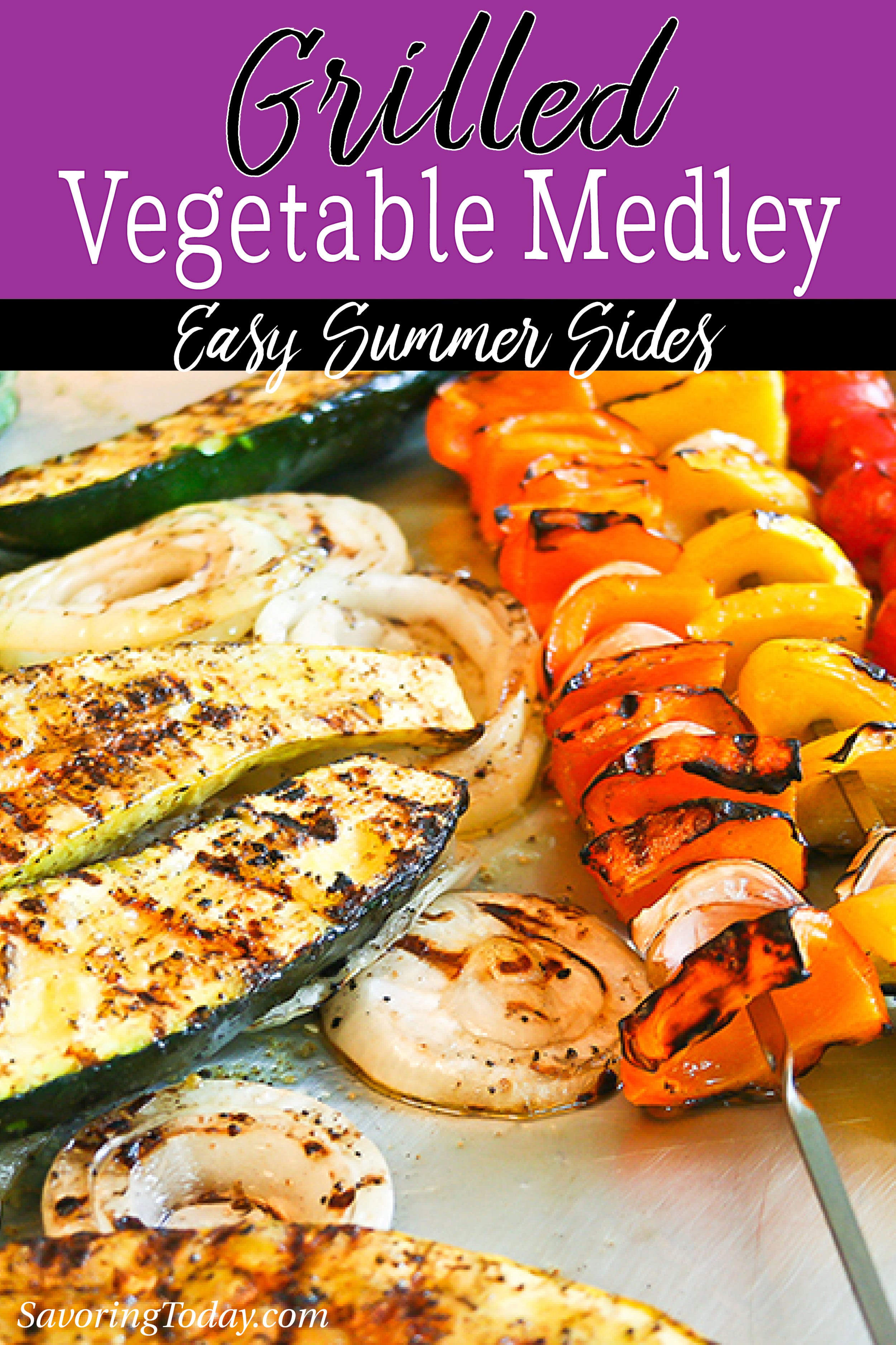 Grilled Vegetable Medley with Best Skewering Tips