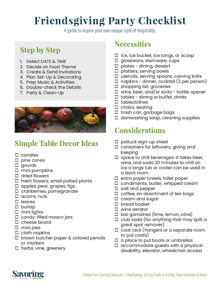 Friendsgiving: An Easy Guide to Hosting, Food, Invitations & Decor ...