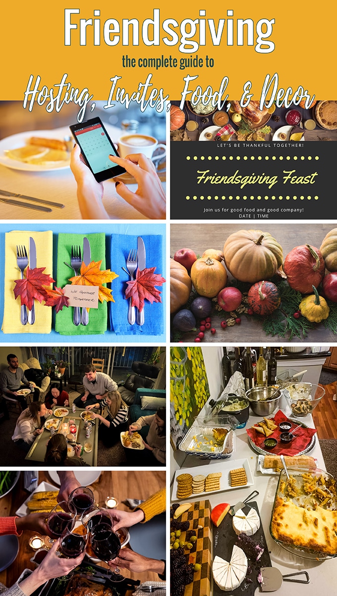 Friendsgiving: An Easy Guide to Hosting, Food, Invitations & Decor ...