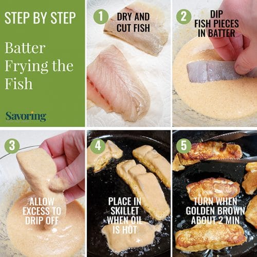 Crispy Pan-Fried Fish Tacos with Street Corn Sauce | Savoring Today