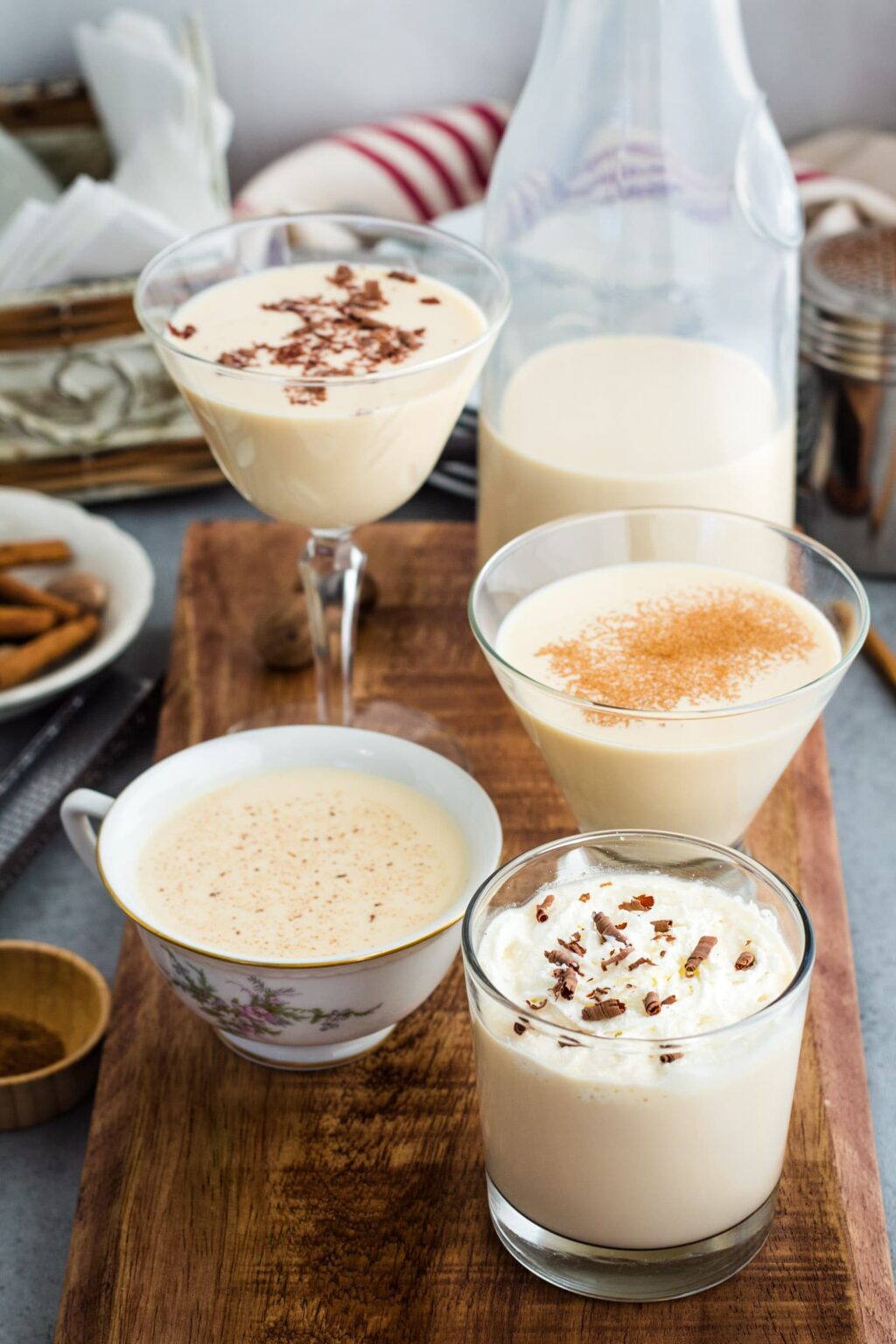 The Simple Way to Make Homemade Eggnog | Savoring Today