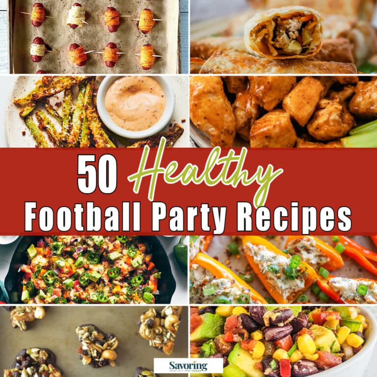 50 Healthy Football Party Recipes Roundup